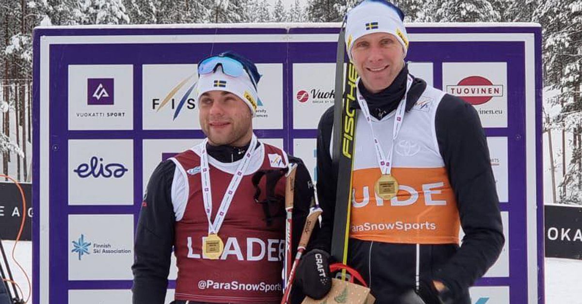 Parasport: Zebastian Modin premiärvinnare med ny ledsagare | SVT Sport