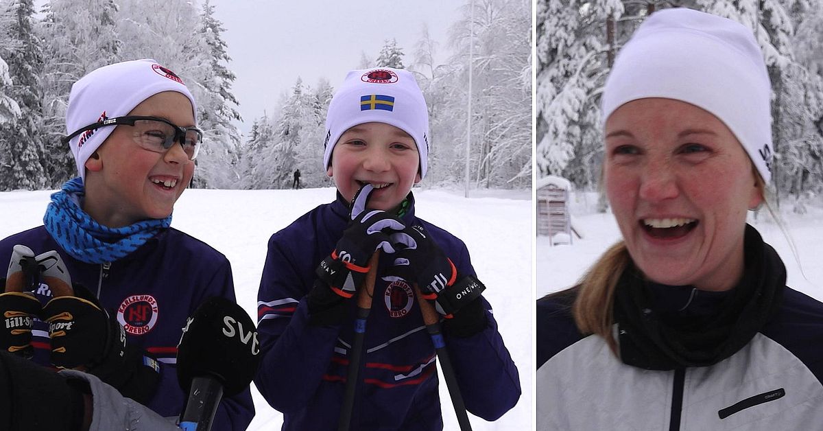 Längdskidpremiär i Ånnaboda samlade många åksugna | SVT Nyheter