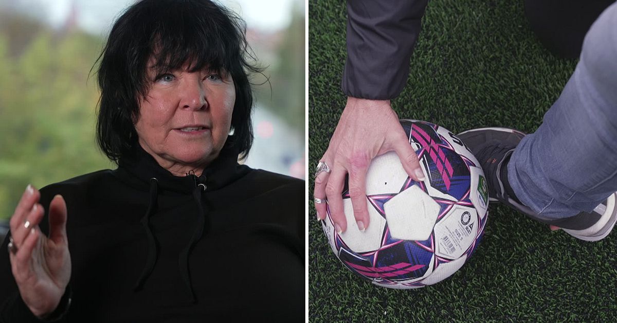 Fotboll: Eija Feodoroff tränar världens bästa fotbollsspelare | SVT Sport