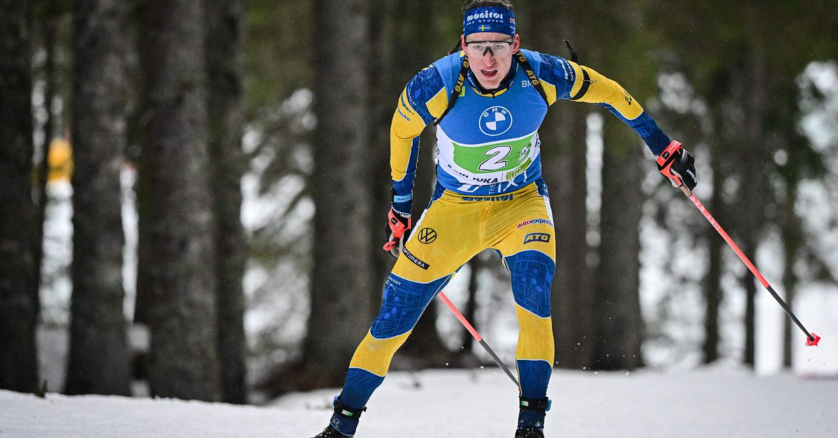 Skidskytte: Fall och stavbrott när Ponsiluoma sköt bort sig: ”Borta i ...