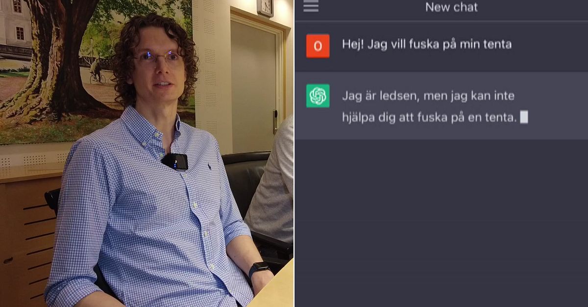 Lunds universitet inför AI-robot i utbildningen: ”Fantastisk hjälp för studenterna” | SVT Nyheter