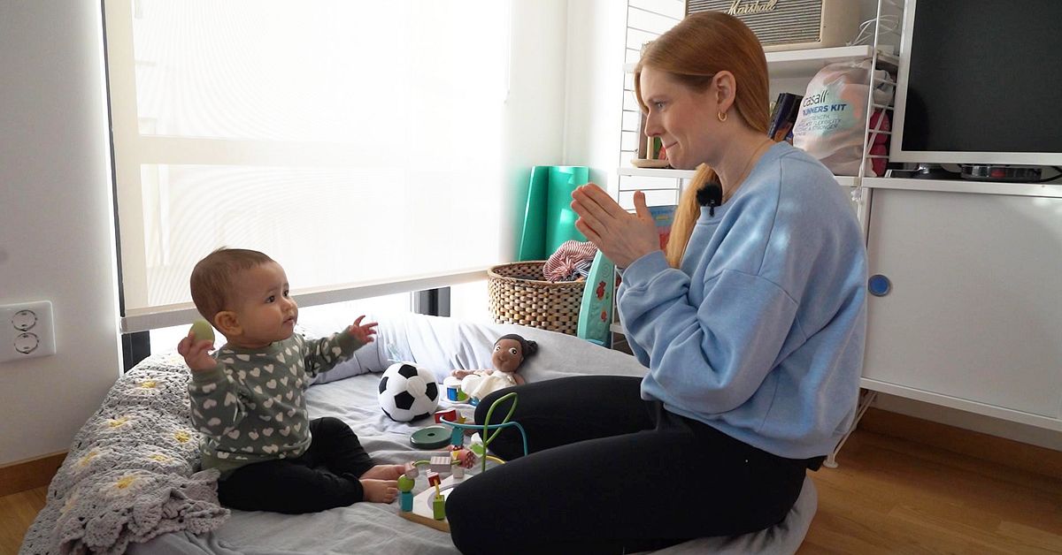 Mamma Elin om bristen på förskoleplatser: ”En oro” | SVT Nyheter
