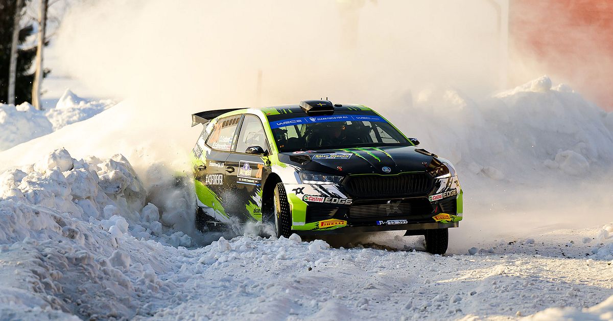 Motorsport: Solberg nära första segern i WRC2 | SVT Sport