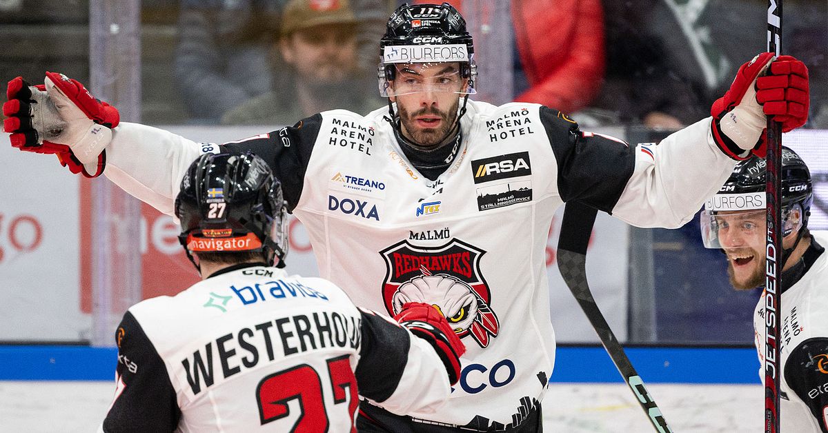 Ishockey: Bröderna Lauridsen bakom Malmös seger mot Färjestad | SVT Sport