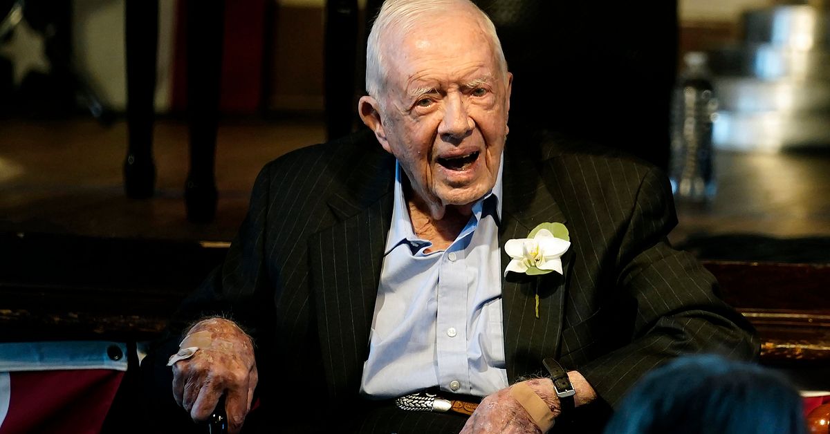 Jimmy Carter får palliativ vård i sitt hem | SVT Nyheter