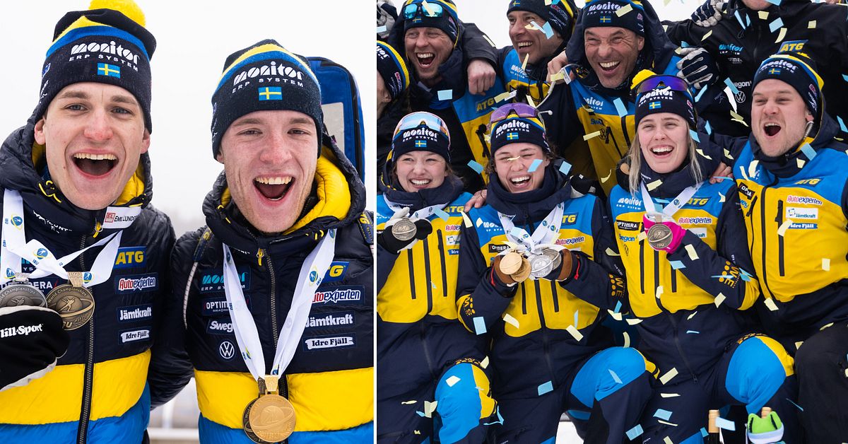 Vintersport: Skidskyttelandslaget kommer hem efter succé-VM | SVT Sport