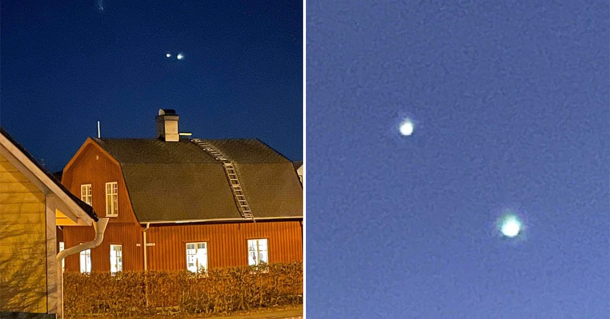 Många samtal till polisen om planeter i konjunktion: ”Inga ...