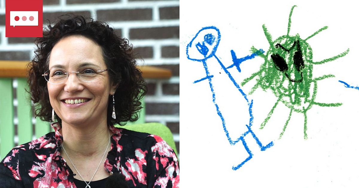 Teckningar avslöjar små barns tankar om pandemin | SVT Nyheter