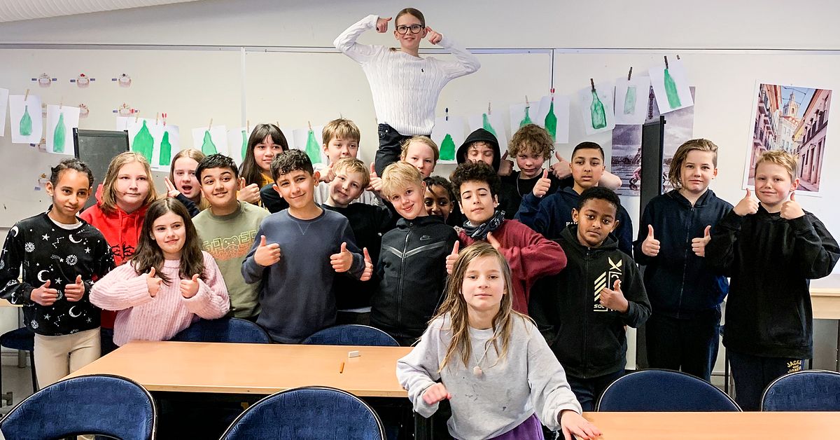 Femteklassarna som är bäst i Katrineholm på att gå och cykla till ...