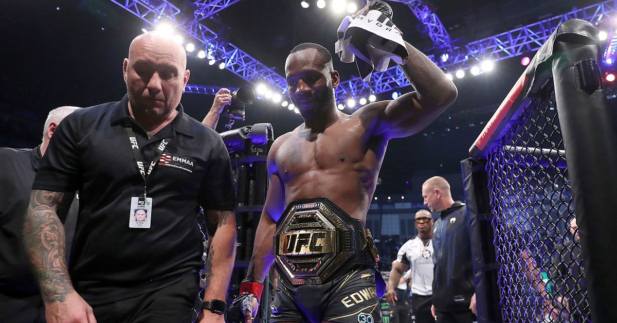 MMA: Leon Edwards försvarade UFC-bältet på hemmaplan i London | SVT Sport