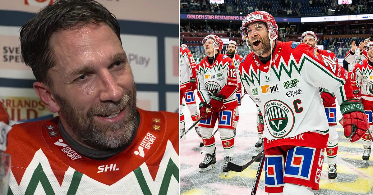 Ishockey: Joel Lundqvist efter segern: ”Hade kunnat spela tills jag är 80” | SVT Sport