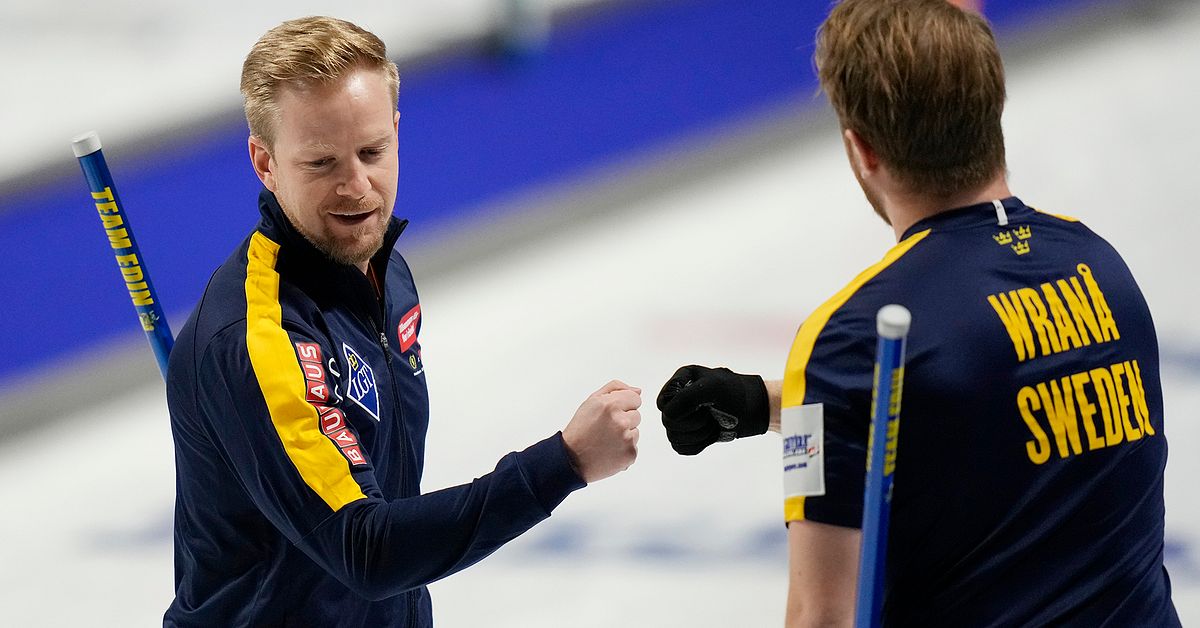Curling: Lag Edin vill skriva historia – jagar femte raka VM-guldet | SVT Sport
