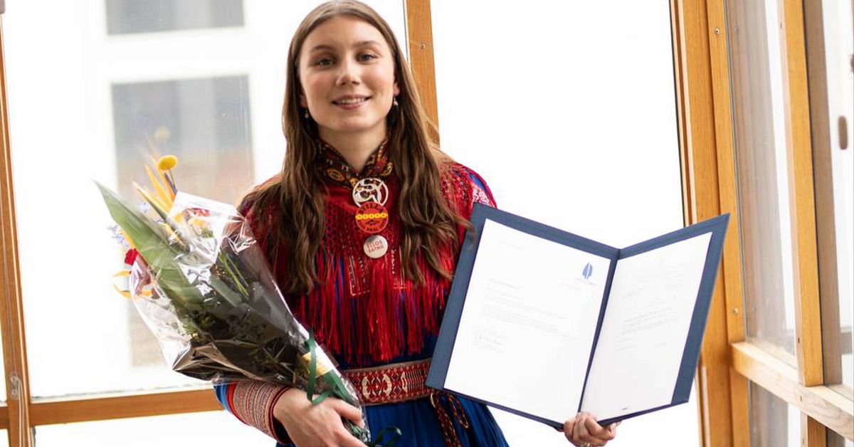 Efter demonstrationerna – Ella Marie Hætta Isaksen får pris | SVT Nyheter