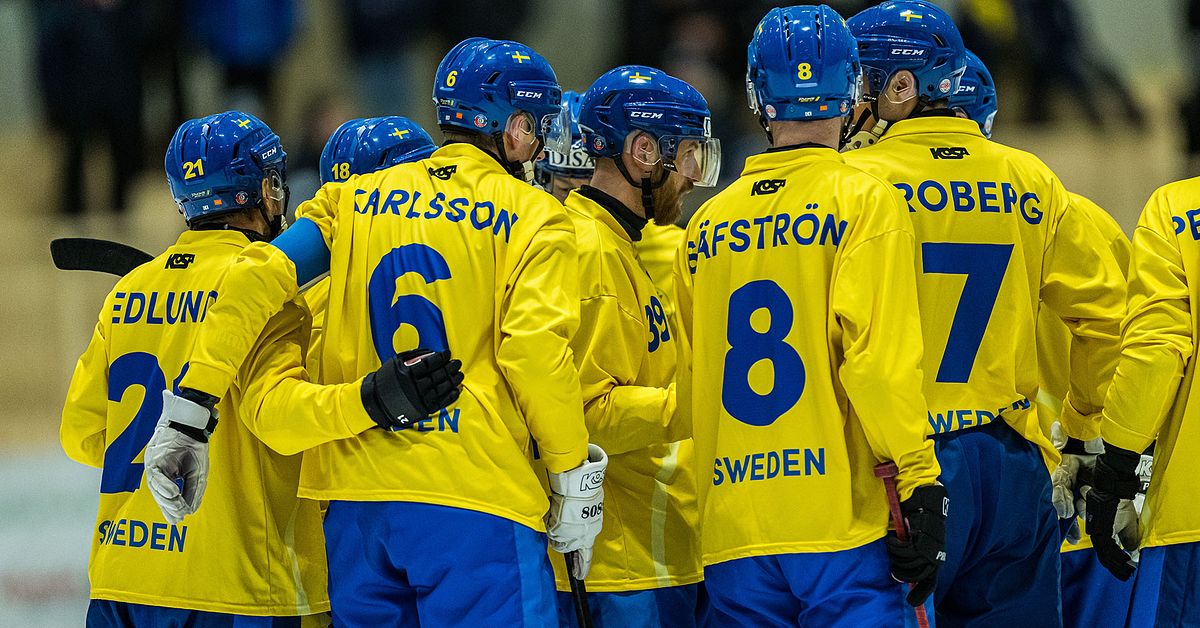 Bandy: Sveriges herrar klara för VM-final mot Finland – med en match ...