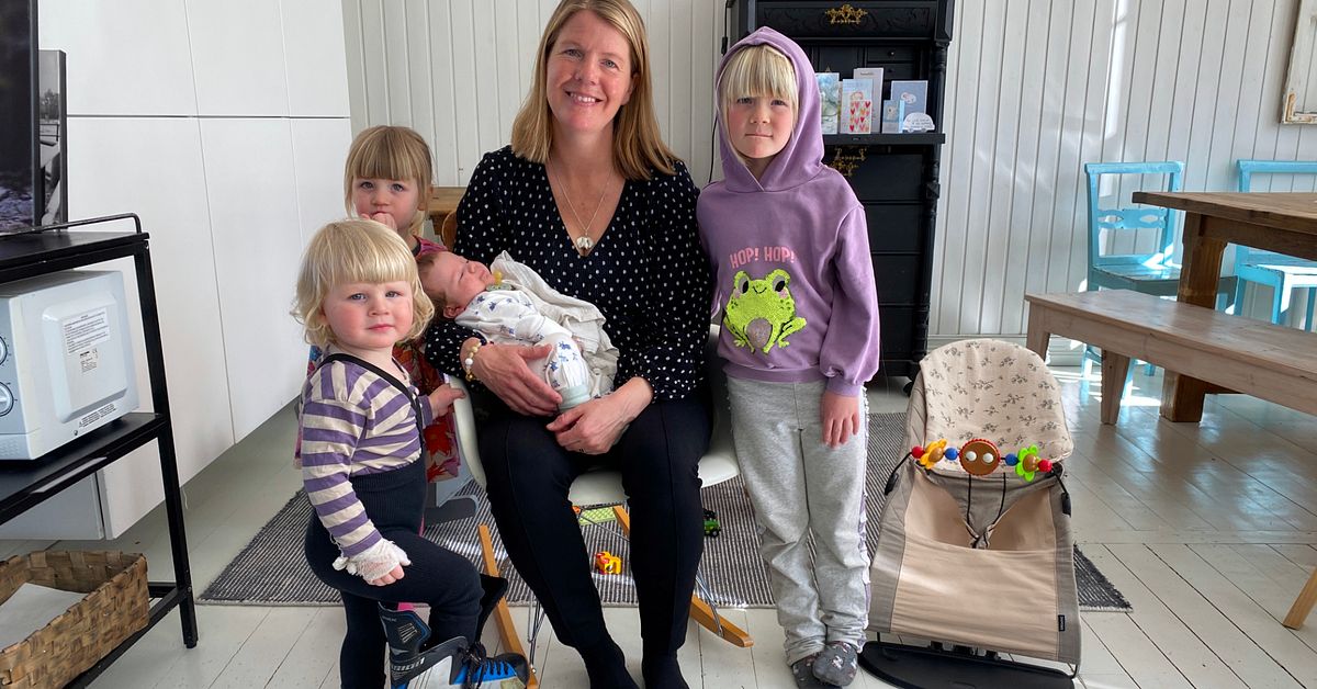 Tiina i Mockfjärd fick samma barnmorska från graviditet till ...