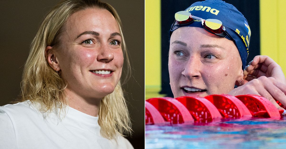 Simning: Sarah Sjöström om ovana distansen: ”Extra spännande” | SVT Sport
