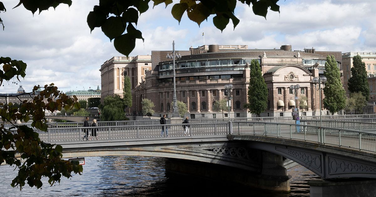 Riksdagens hemsida fungerar åter | SVT Nyheter