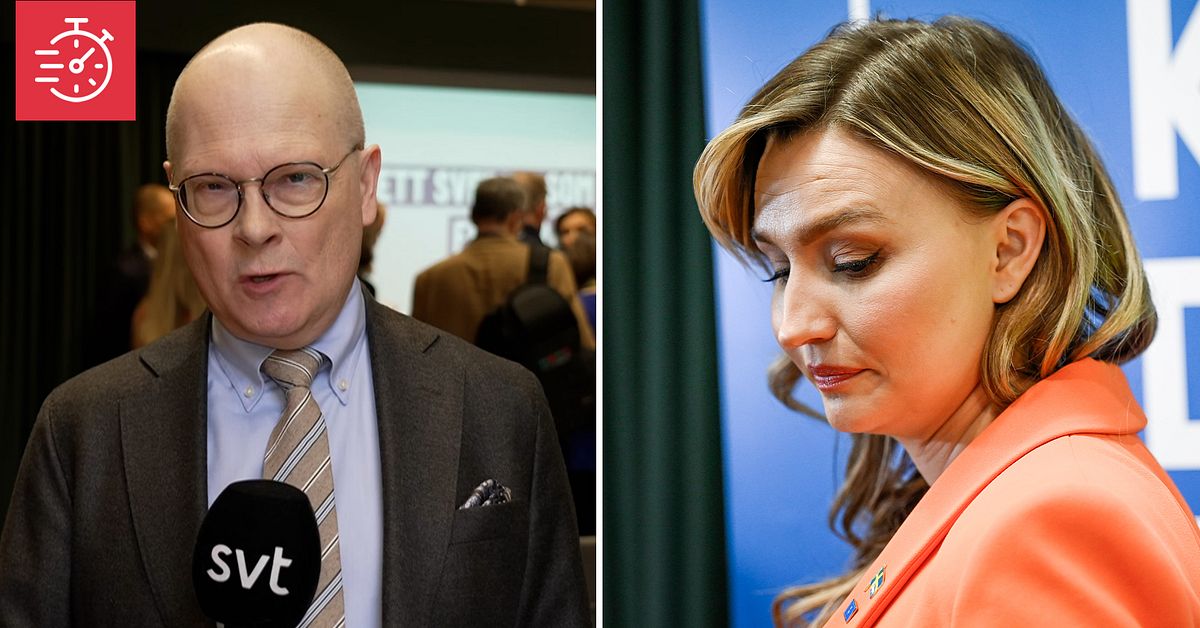 Analys: ”Ebba Busch pressas hårt från flera håll” | SVT Nyheter