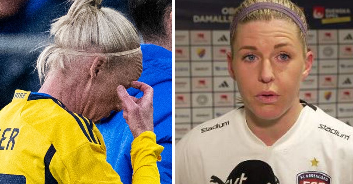 Fotboll Olivia Schough Om Att Caroline Seger Saknas I Rosengård Svt