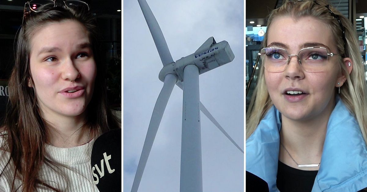 Så tycker finländarna om vindkraften | SVT Nyheter