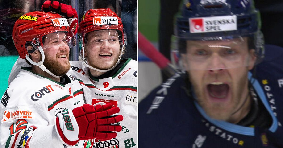 Modo en seger från SHL – se målexplosionen mot Djurgården | SVT Nyheter