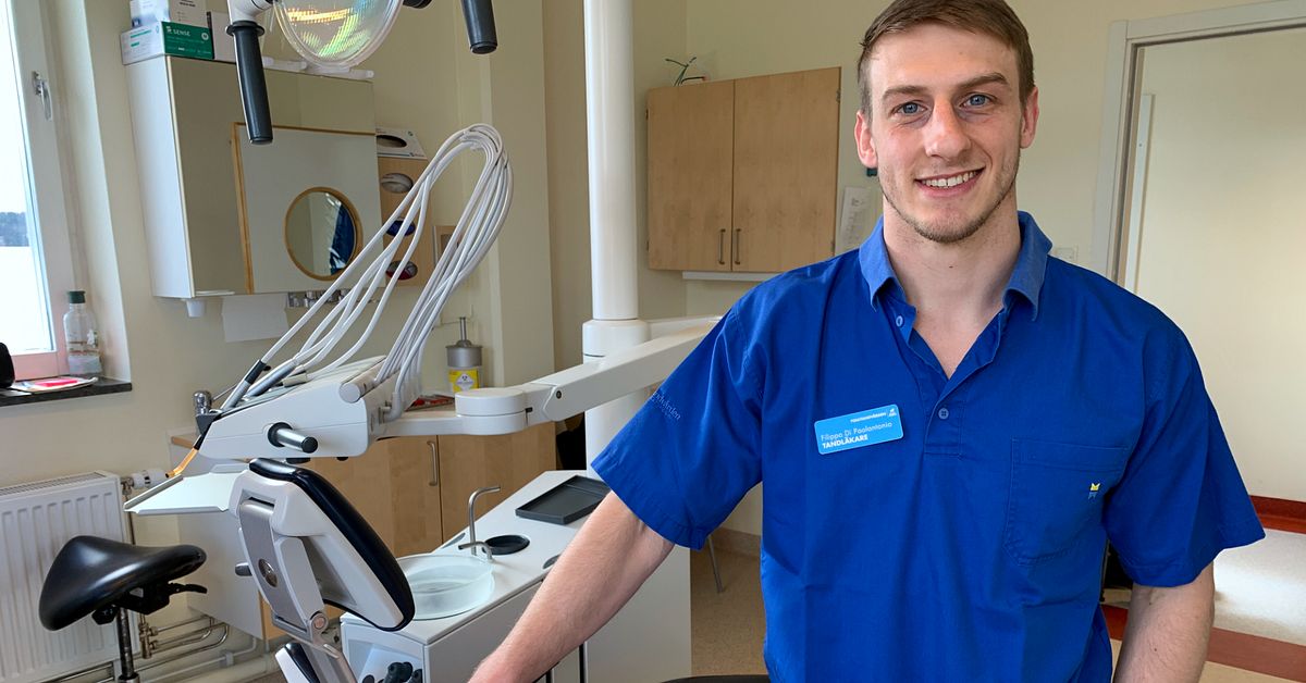 Filippo Di Paolantonio är en av Folktandvårdens nyaste tandläkare i ...