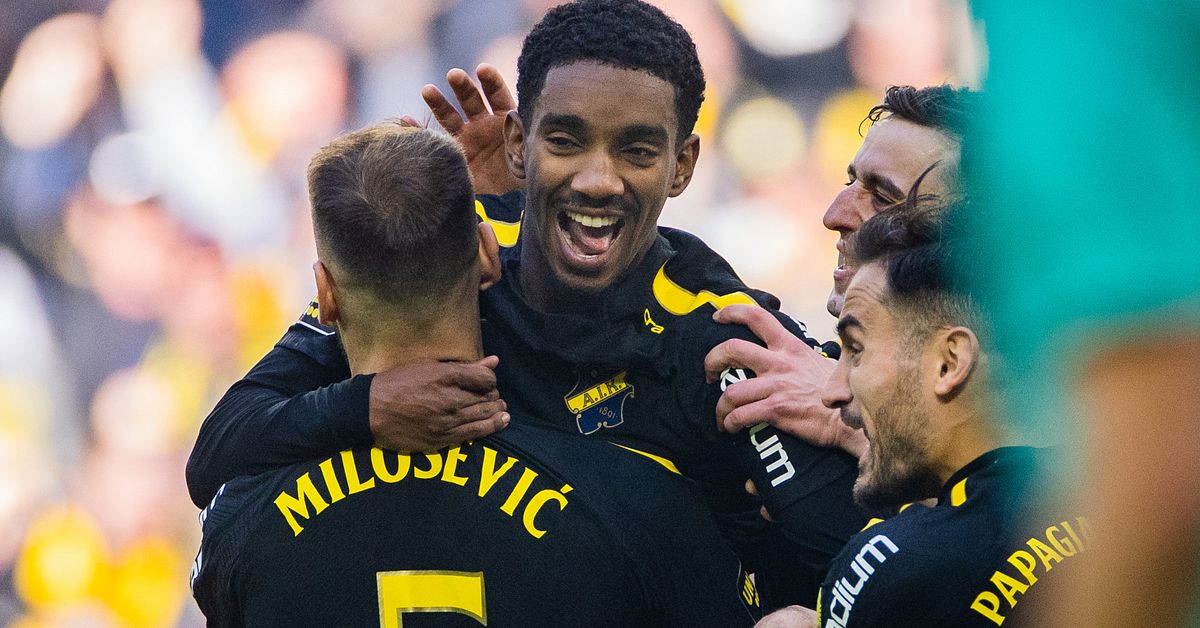 AIK:s Alexander Fesshaie mot Hammarby | SVT Nyheter