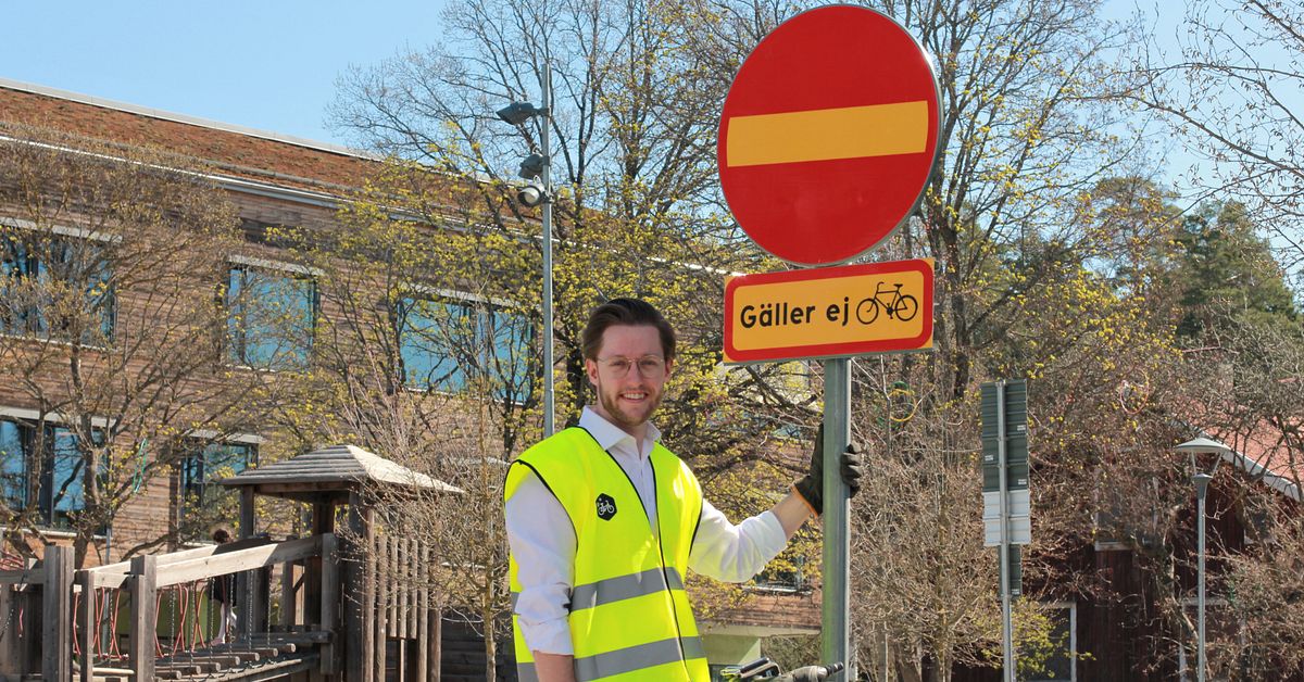 Sundbyberg öppnar för cykling på enkelriktade gator | SVT Nyheter