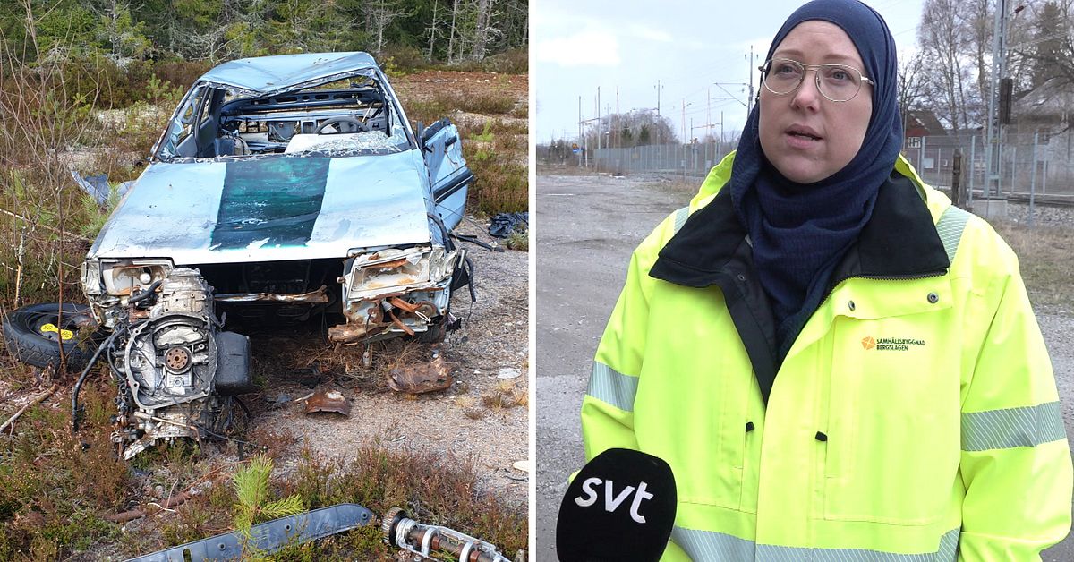 Krafttag mot övergivna fordonsvrak: ”Norra länsdelen har blivit ett ...