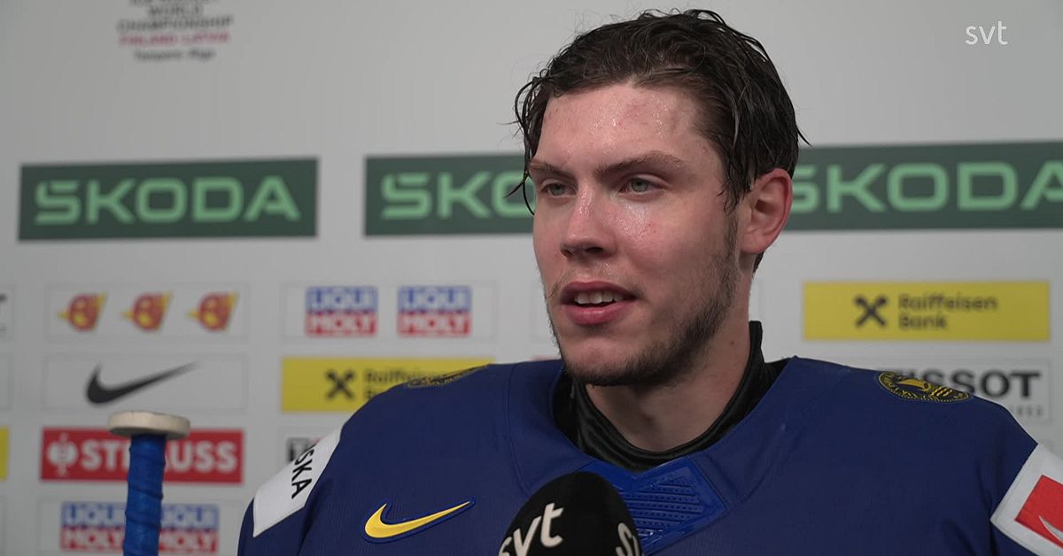 Ishockey: Jesper Wallstedt höll nollan i sin VM-debut | SVT Sport