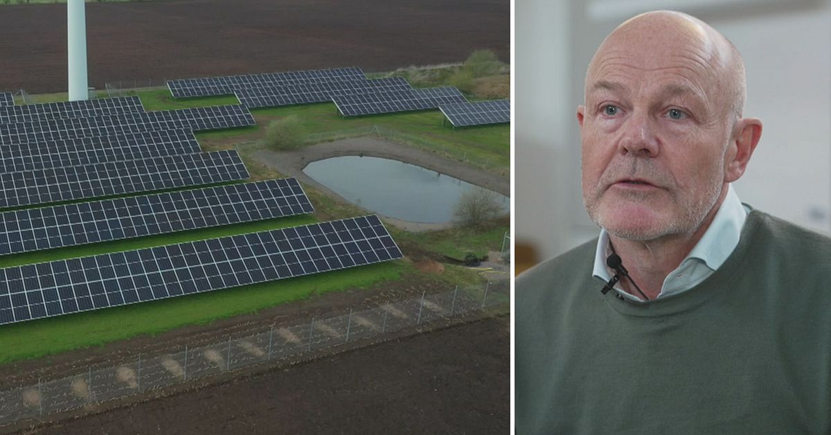 Solceller på åkermark splittrar länsstyrelser | SVT Nyheter