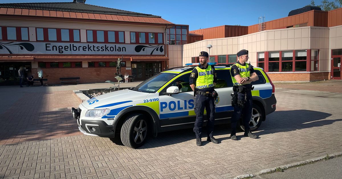 Engelbrektsskolan i Örebro öppen igen efter knivdådet | SVT Nyheter