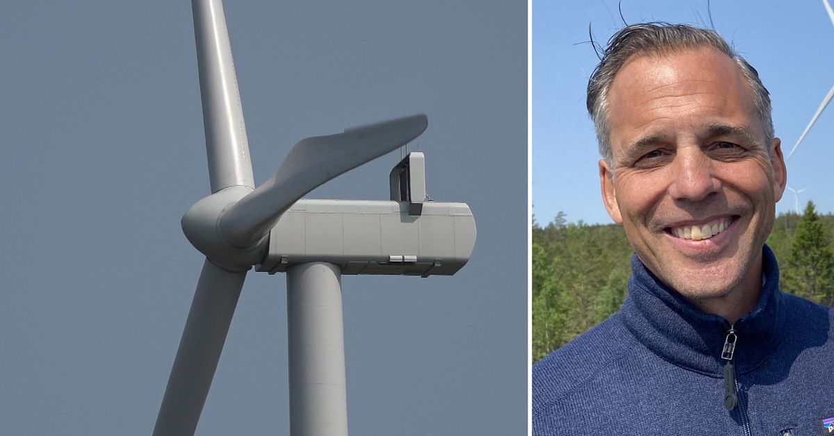 Södra Sveriges största vindkraftspark invigd utanför Åseda | SVT Nyheter