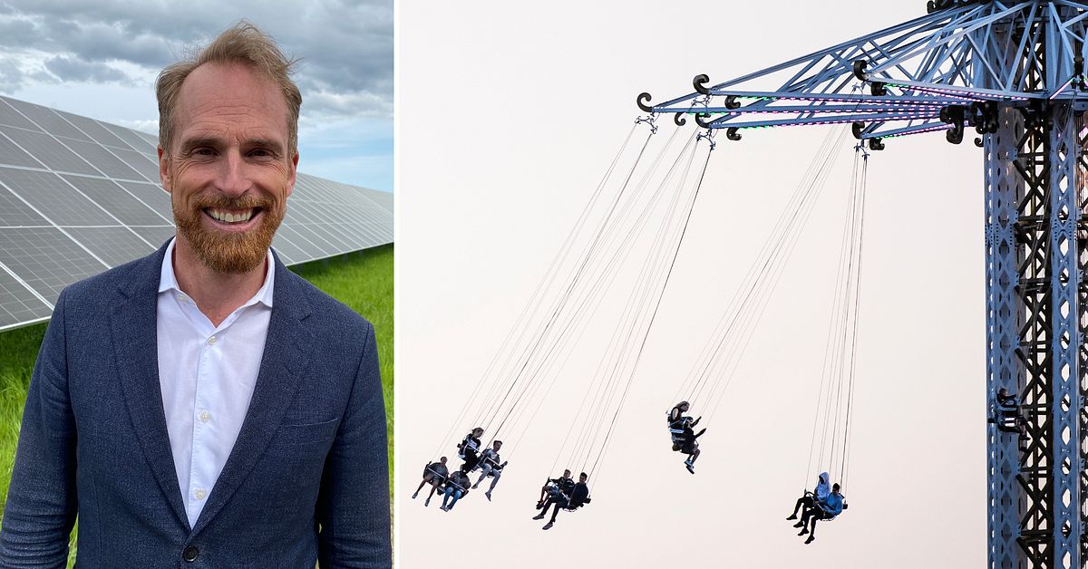 Ny solcellspark invigd – nöjesparker ska få solenergi från Nyköping | SVT Nyheter