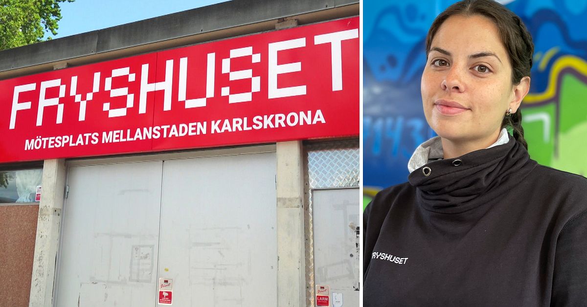 Efter konkursen – premiär för Fryshuset i Karlskrona | SVT Nyheter