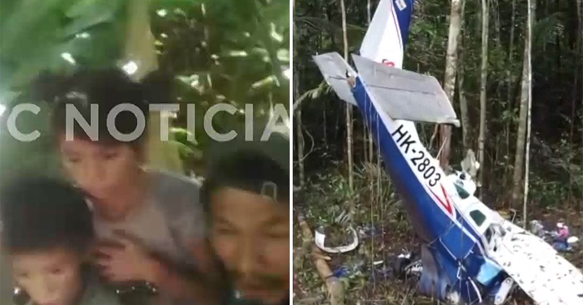 Mamman till barnen i Amazonas levde i fyra dagar efter kraschen | SVT ...