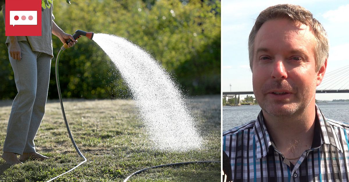 Västerbottningar uppmanas att spara vatten i sommar | SVT Nyheter