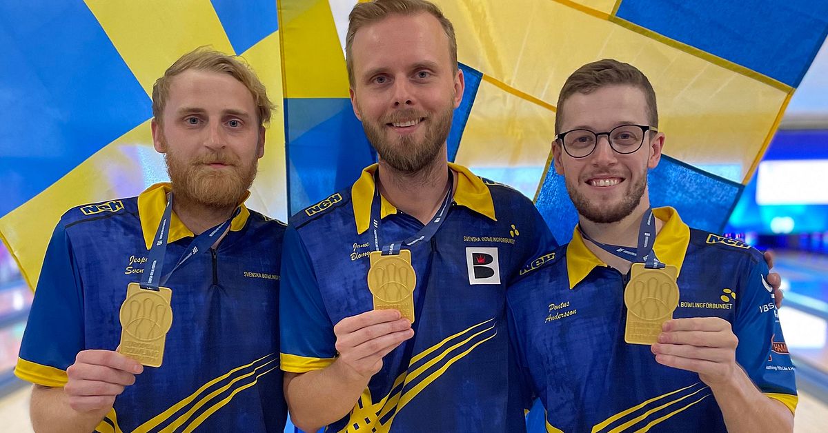 Bowling: EM-succén – tar guld efter dubbelt svenskt i bowlingfinalen | SVT Sport