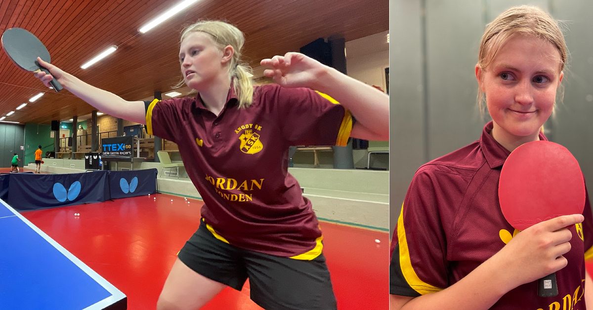 Bordtennis: 17-åriga Ester Hultman svenskt hopp i Special Olympics ...