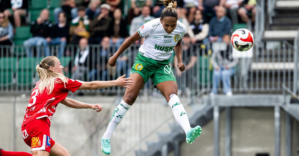 Fotboll: Madelen Janogy glödhet – avgjorde för Hammarby | SVT Sport