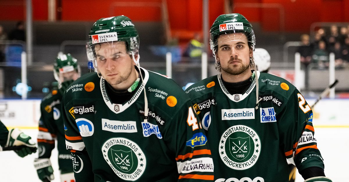 Ishockey: Kristianstad tvångsnedflyttas från hockeyallsvenskan | SVT Sport