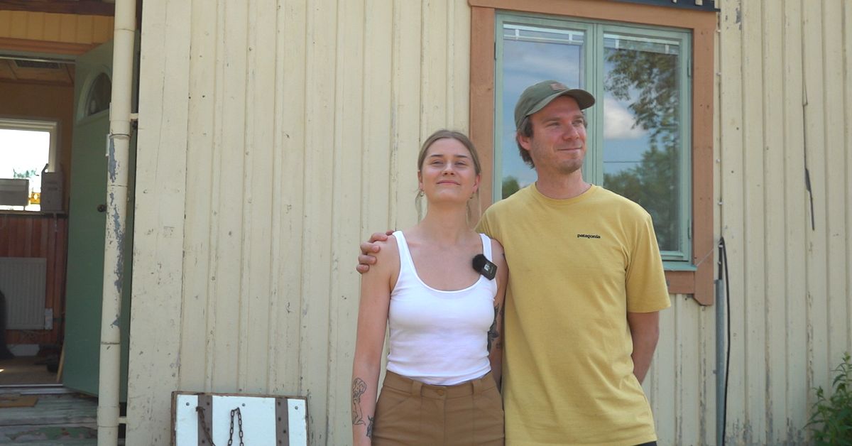 Renoveringen av drömhuset i Gargnäs i full gång: ”Kommer bli tufft” | SVT Nyheter