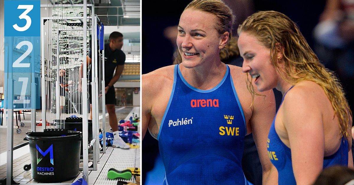 Simning: Lista: Så gymmar simstjärnorna – i vattnet | SVT Sport