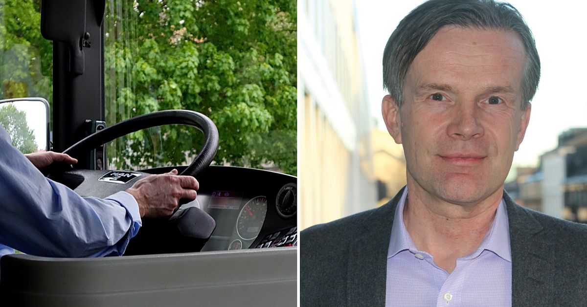 Uusi raportti: Bussikuskeista on pulaa koko Ruotsissa | SVT Nyheter