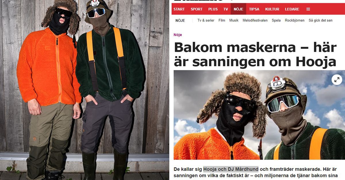 Hoojas identitet röjd i nyhetsmedier – följare kritiska | SVT Nyheter