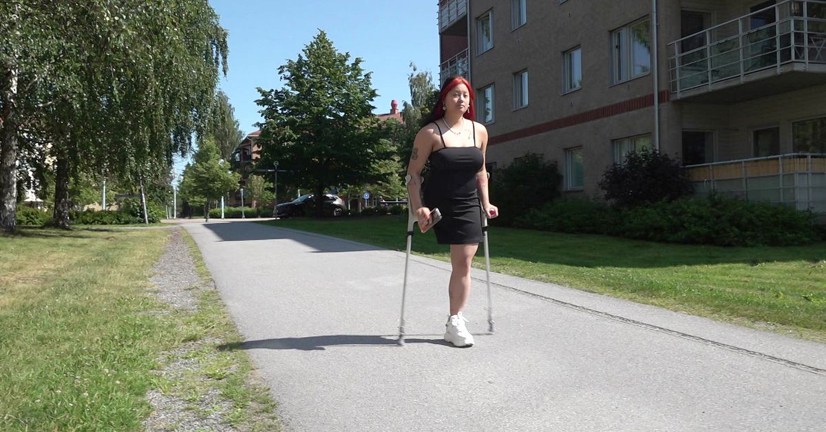 Ellen i Umeå för frisk för handikapparkering – kan gå 160 meter med ett ...