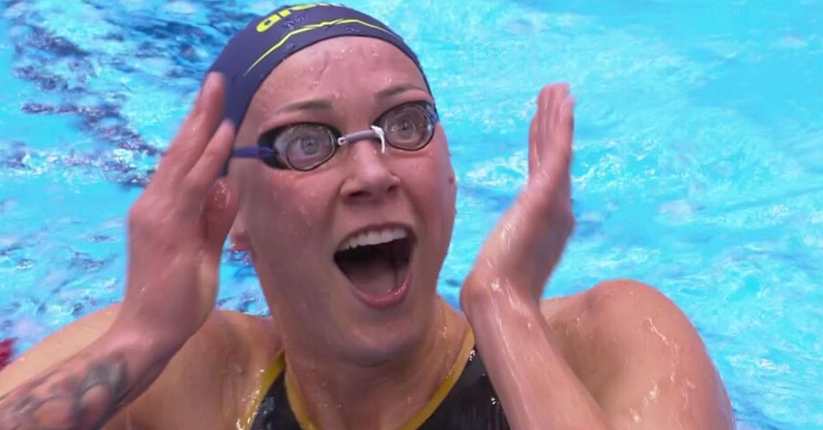 Världsrekord av Sarah Sjöström på 50 meter fritt | SVT Nyheter