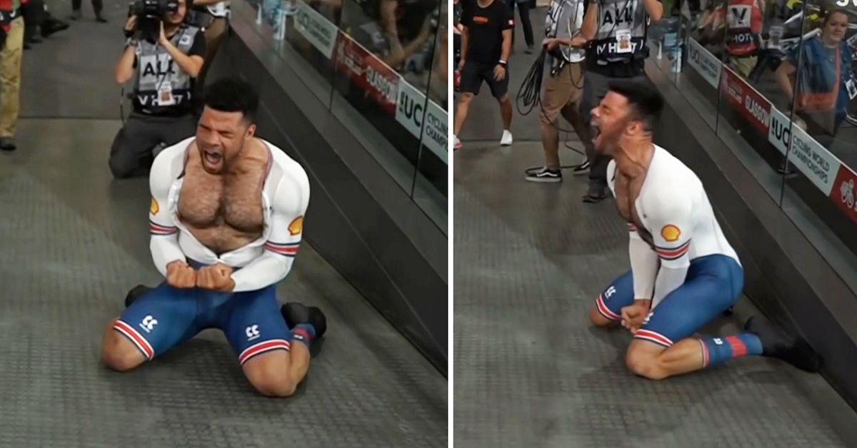 Cykel: Fina glädjescener när Sam Ruddock försvarade VM-guldet i ...