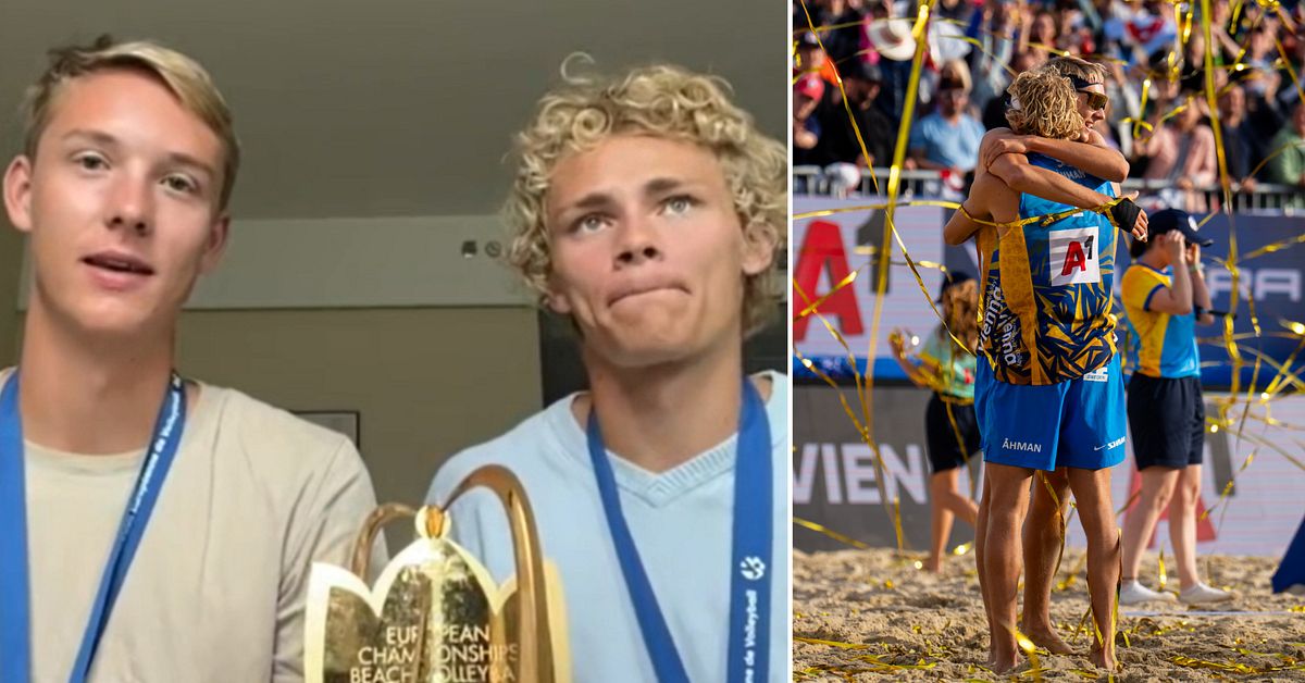 Beachvolleyboll: Dömde ut sig själva – sedan vann David Åhman och ...