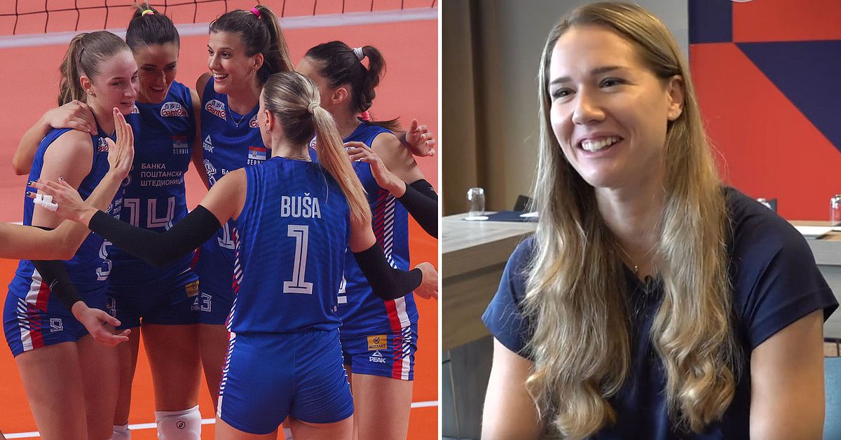Volleyboll: Alexandra Lazic: ”Det är kul med lite hets” | SVT Sport